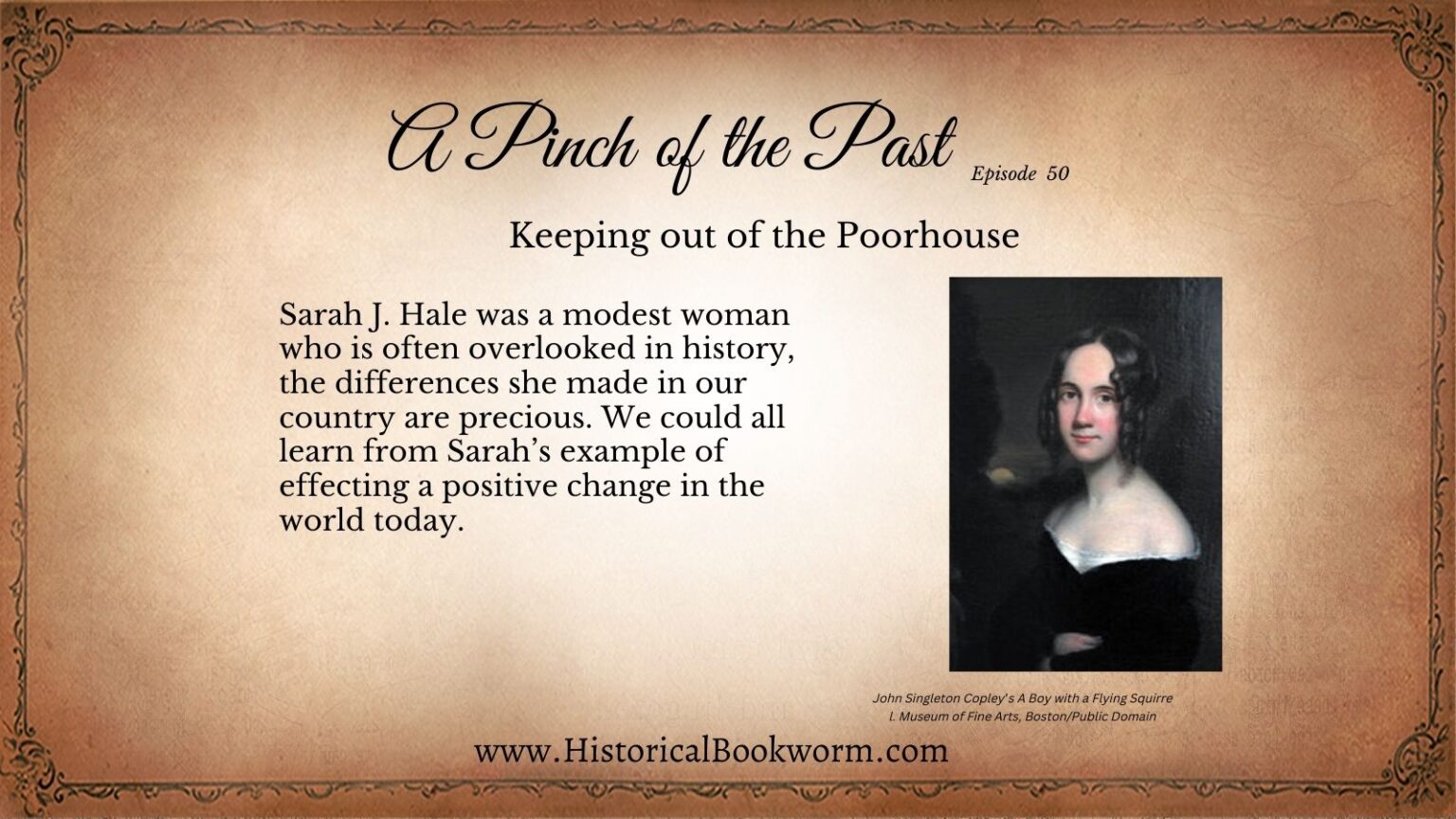 Little Known Historical Figures: Sarah J. Hale – Historical Bookworm